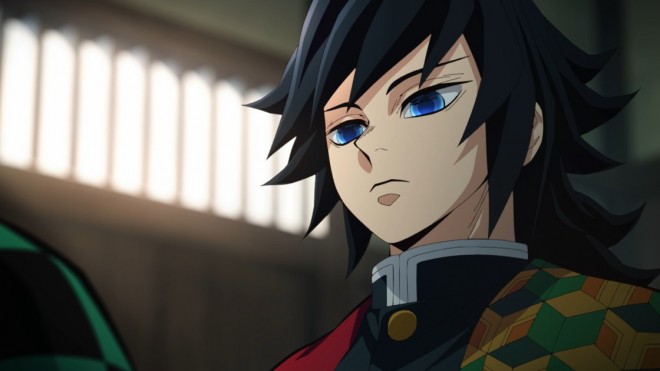 Giyu Tomioka’s Fierce New Visual from "Demon Slayer: Infinity Castle ...