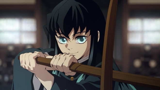 Giyu Tomioka’s Fierce New Visual from "Demon Slayer: Infinity Castle ...