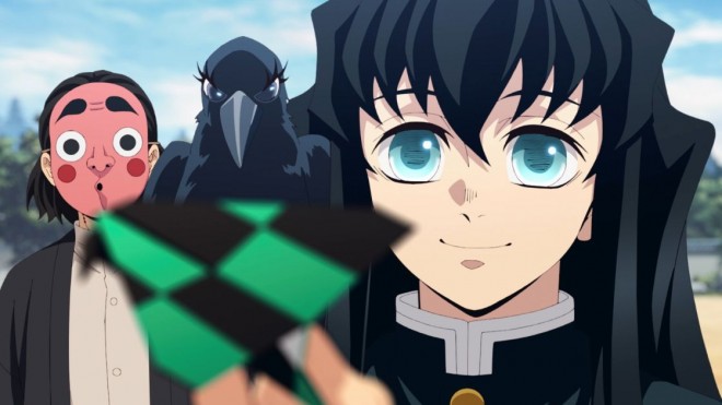 Giyu Tomioka’s Fierce New Visual from "Demon Slayer: Infinity Castle ...