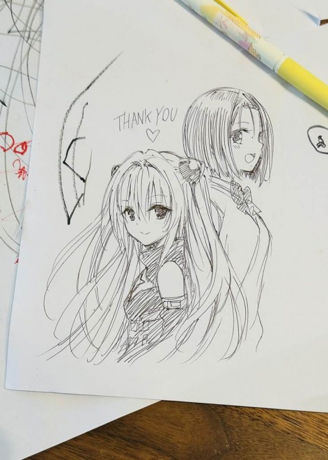 Renowned To LOVE-Ru Artist Kentaro Yabuki Shares Stunning Dragon Ball ...