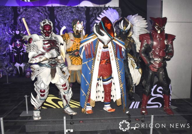 All Super Sentai Exhibition Unveiled: 300 Hero Statues Gather, Kiji ...