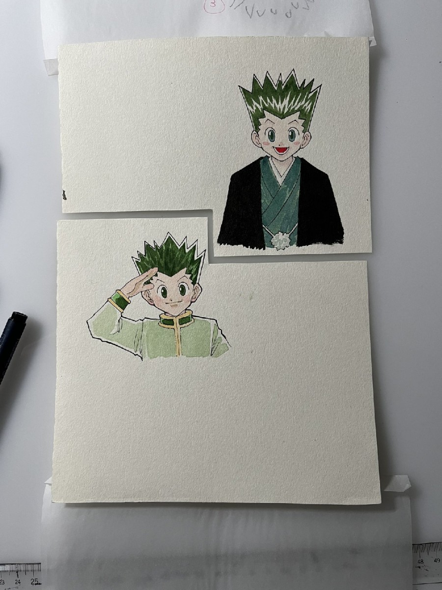 Fans Rejoice Over New "Hunter x Hunter" Illustrations: Two Gons in "New ...