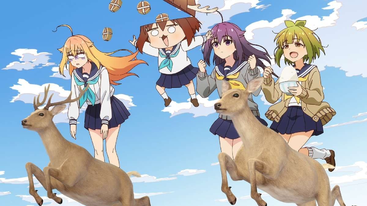 【Oh Deer】 Summer Anime, Chaotic OP & ED Videos Released with Live ...