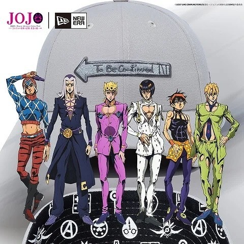 [Collaboration] "JoJo's Bizarre Adventure: Golden Wind" Stylish Hats ...