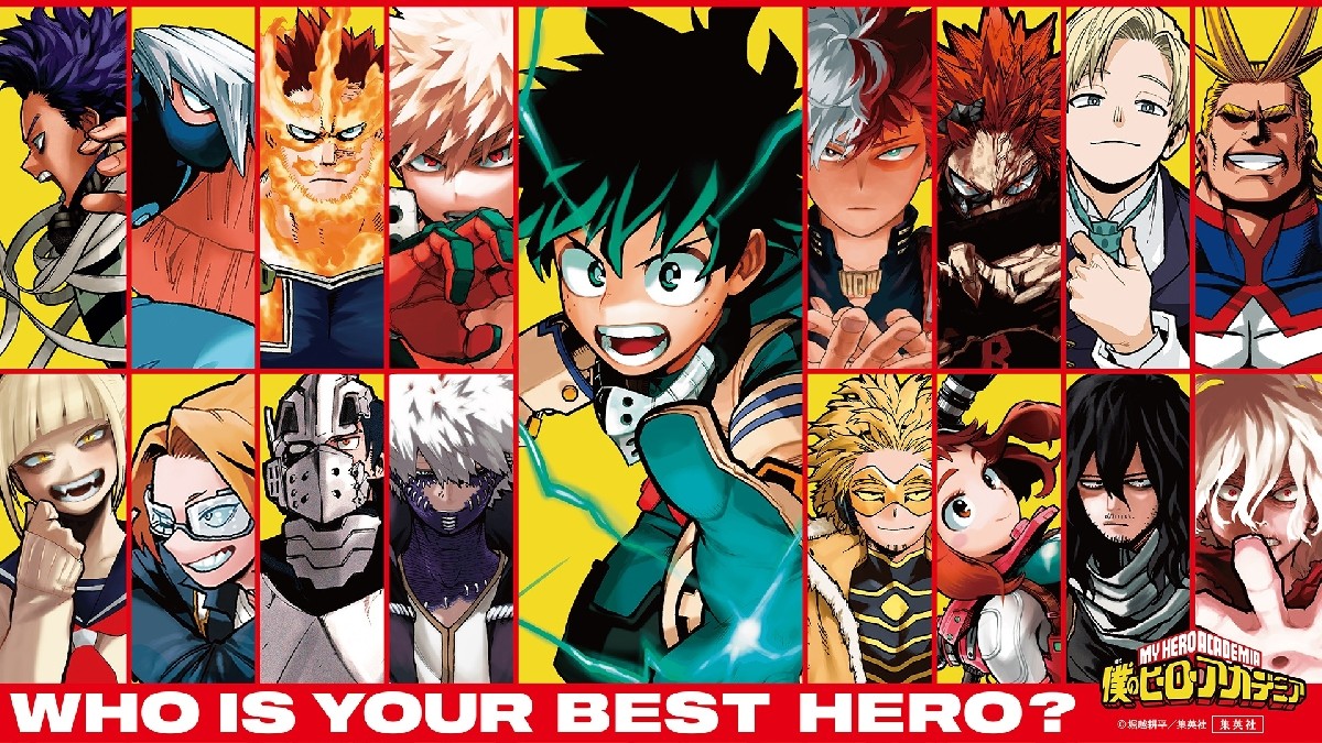 [MHA] "My Hero Academia" to Hold First Global Character Popularity Poll ...