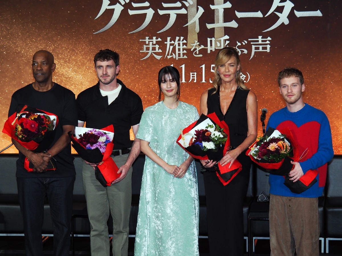 Gladiator II Cast Honors Ridley Scott at Tokyo International Film ...