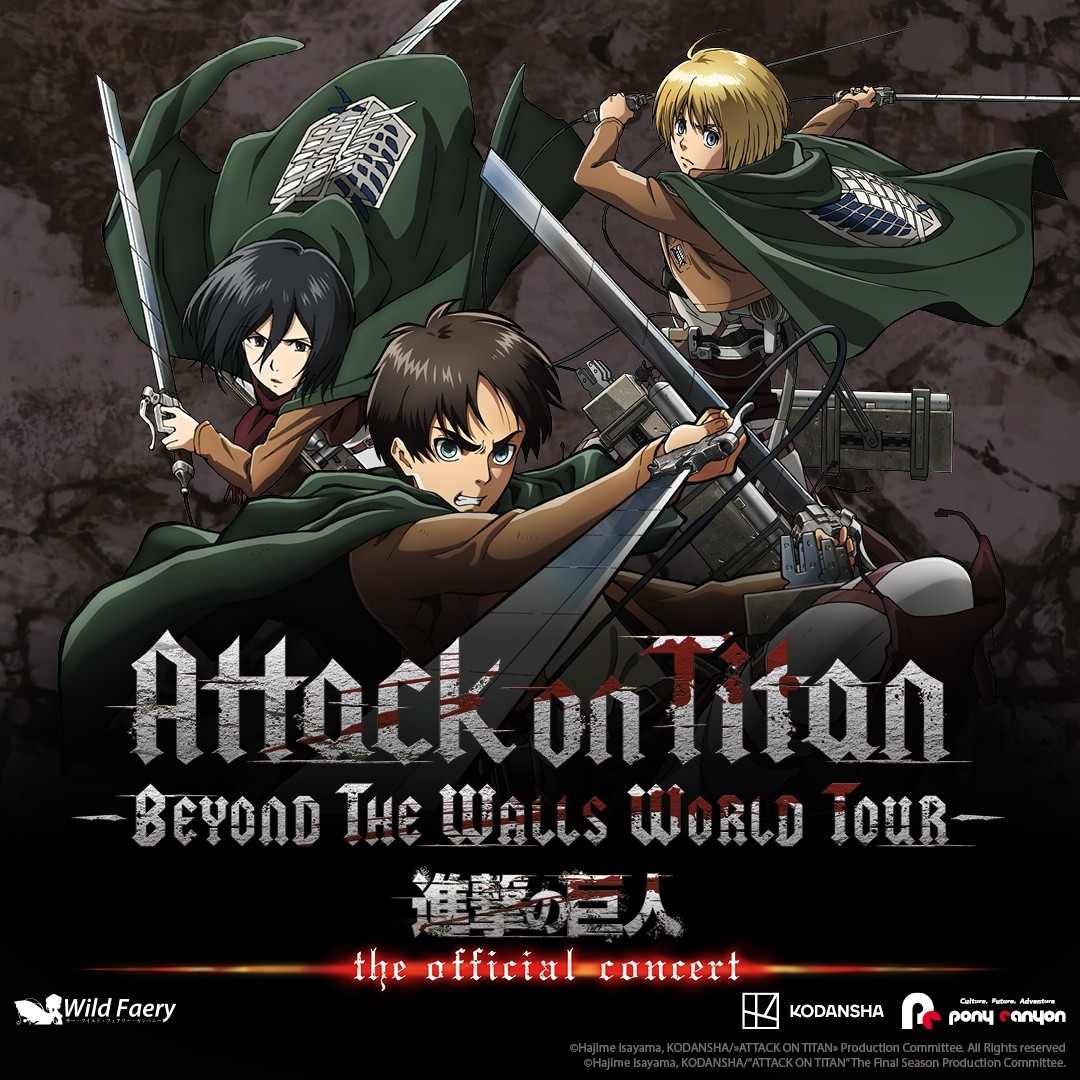 “Attack on Titan” Orchestra Concert World Tour Announced: Over 20 ...