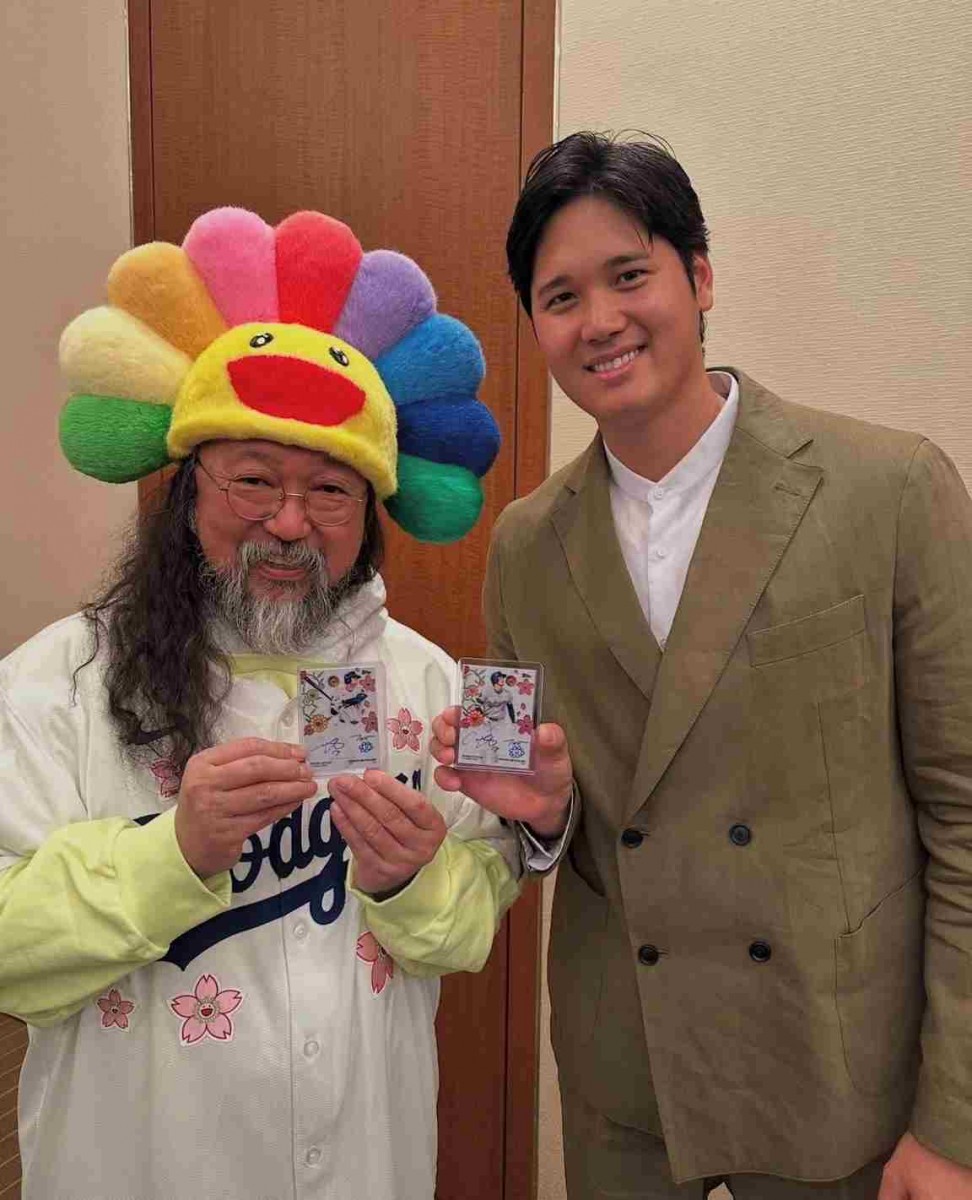Shohei Ohtani & Renowned Artist Takashi Murakami Share a Rare Moment ...