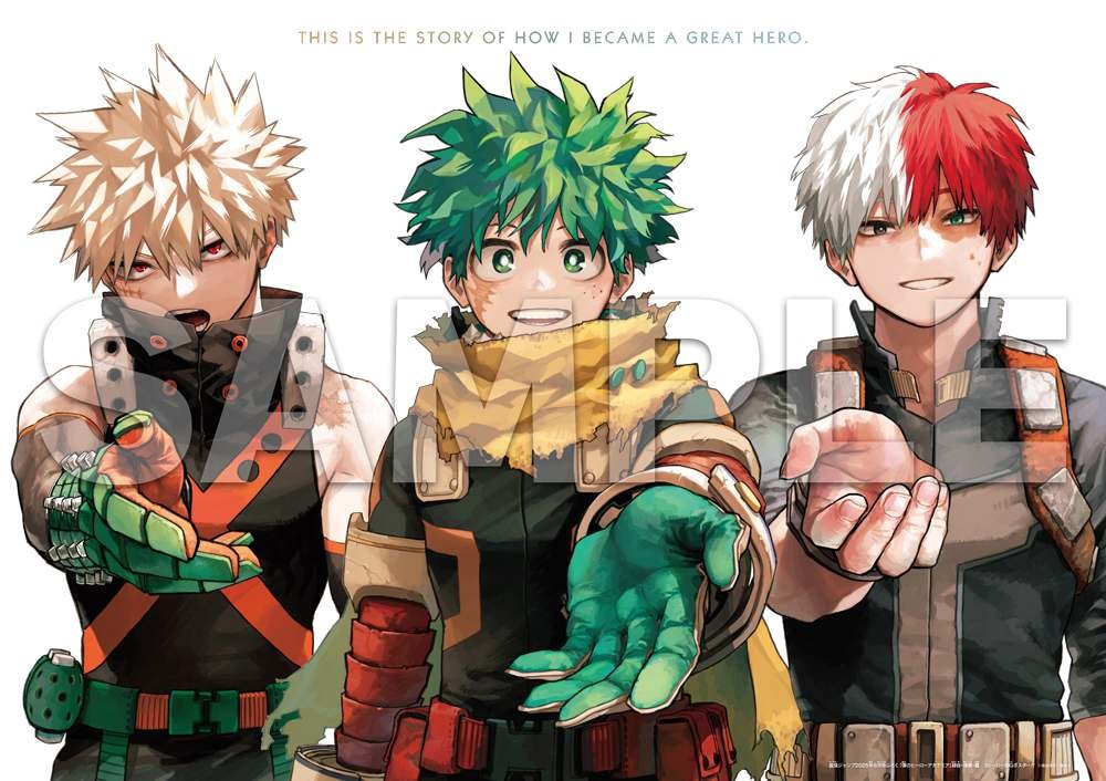 My Hero Academia B3 Double-Sided Poster Revealed in Saikyo Jump | Japan ...