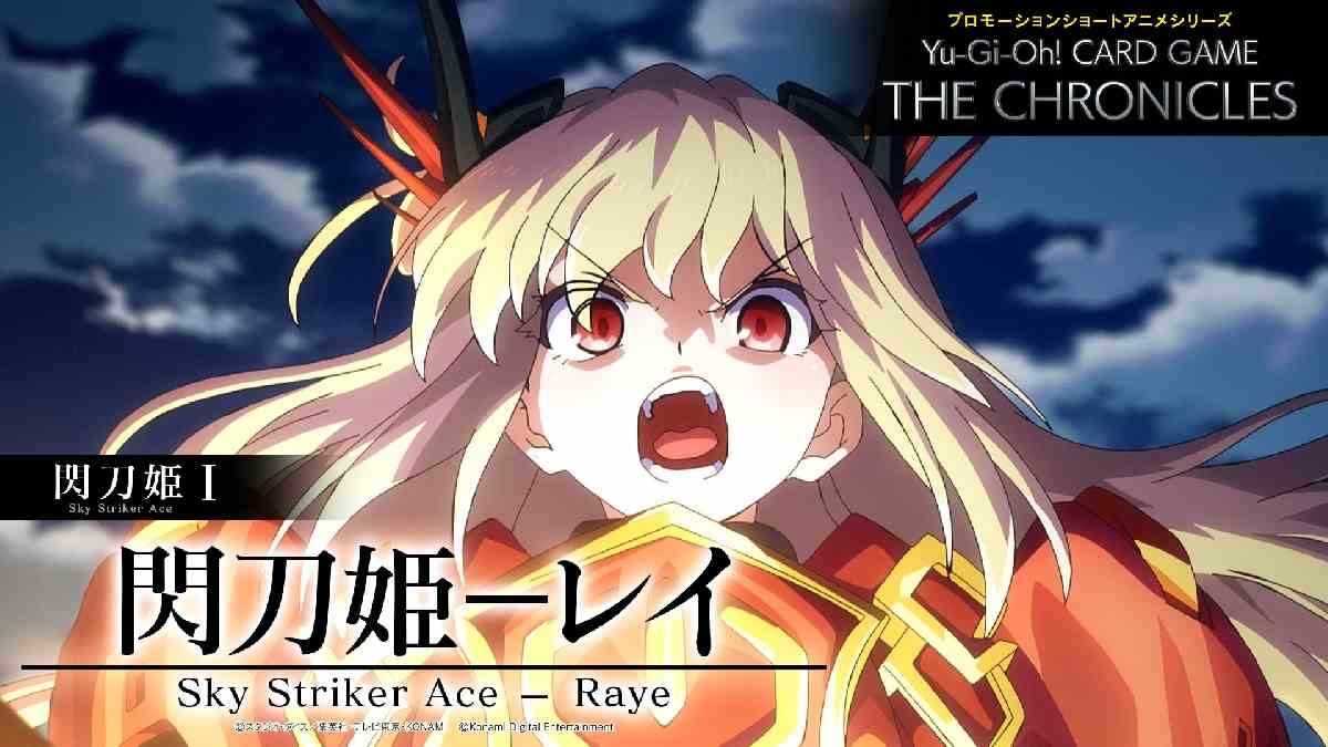 New Yu-Gi-Oh! Anime “Sky Striker Ace– Raye” Premieres on YouTube as ...