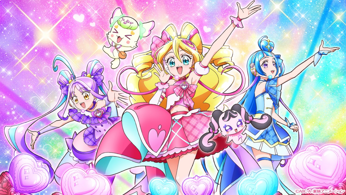 You and Idol Pretty Cure♪ Introduces Two New Pretty Cures: Cure Zukyun ...