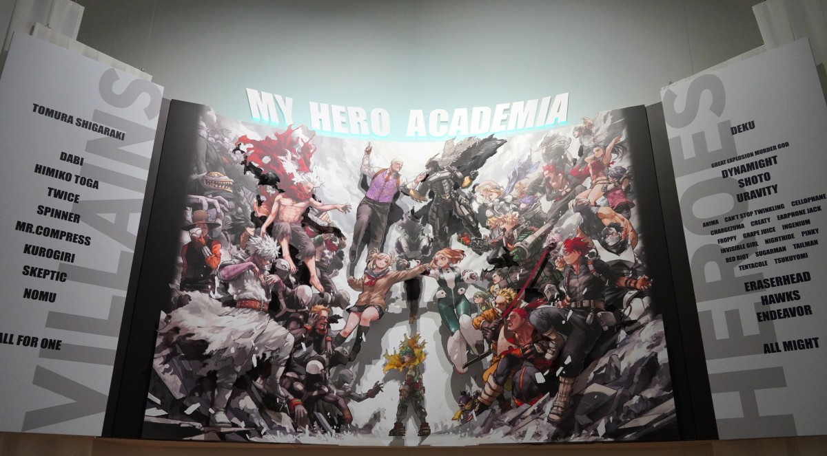 My Hero Academia Art Exhibition Opens in Tokyo With 564 Original Works ...