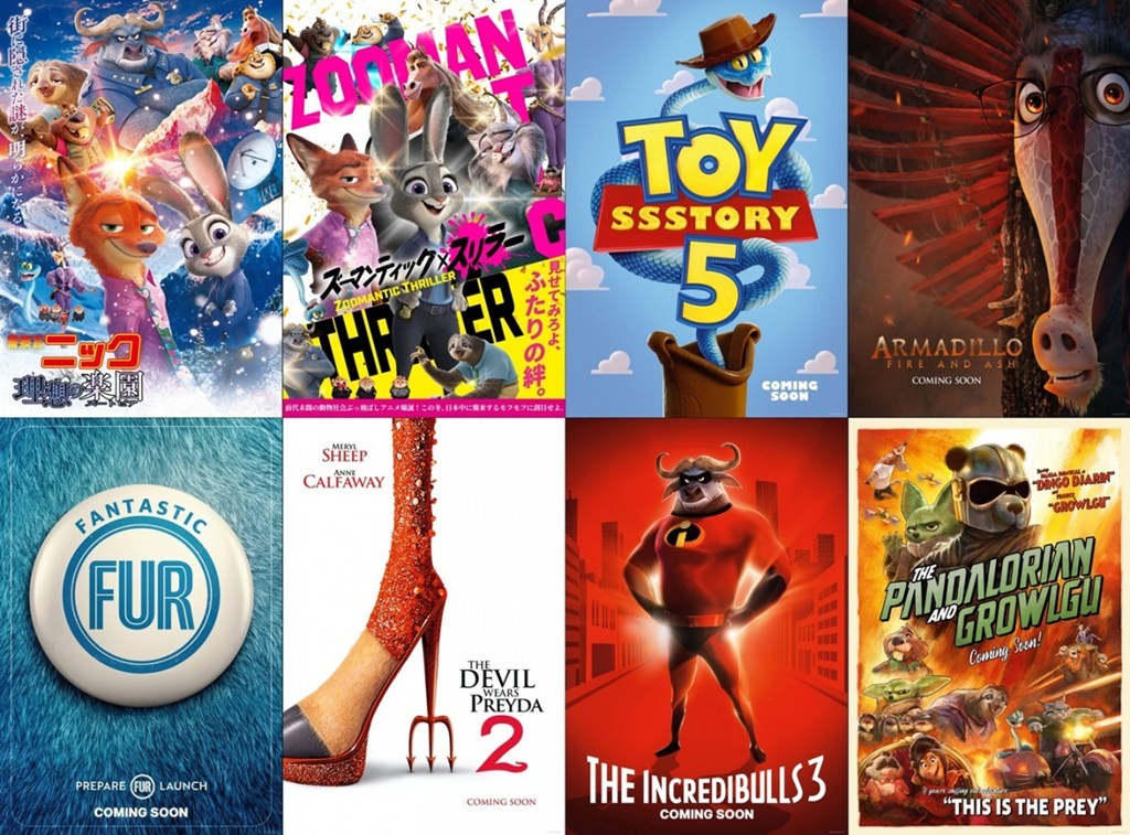 “Zootopia Project” with TOHO Cinemas Featuring Parodies of Detective ...