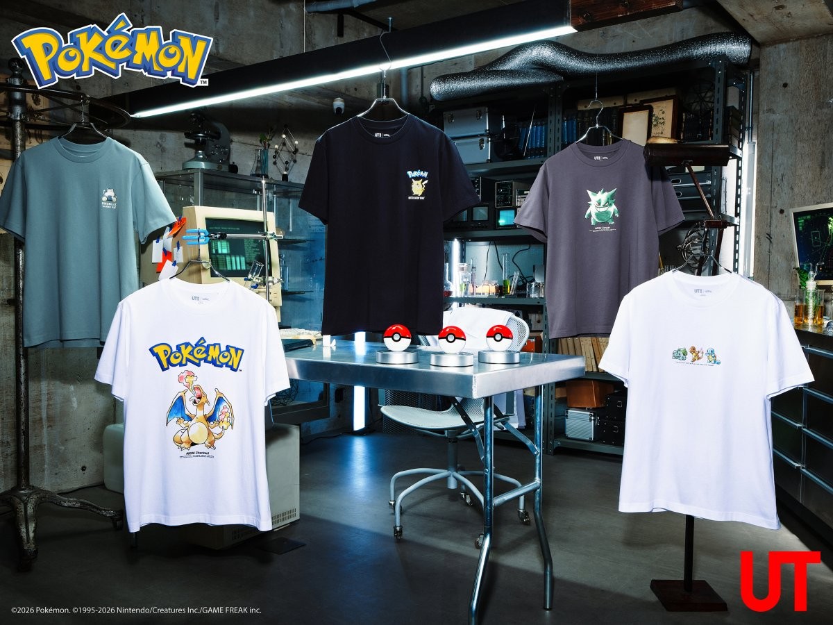 UNIQLO UT Unveils Pokémon 30th Anniversary Special Collection | Japan ...