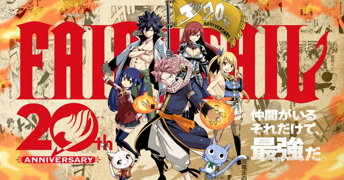 FAIRY TAIL Returns After 9 Years: Hiro Mashima Launches New Short ...